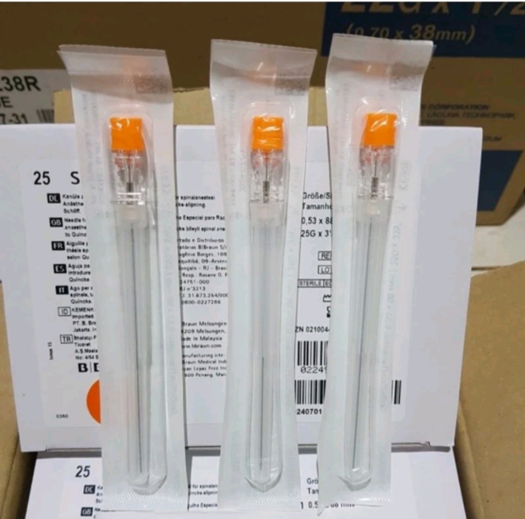 Spinocan 25G, 26G, 27G Bbraun | Alat Kesehatan Murah Surabaya